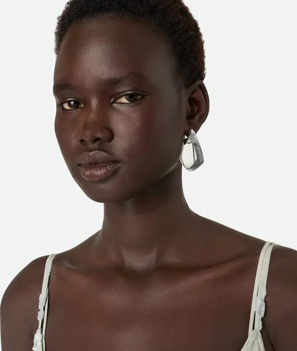 Bottega Veneta Resin And Sterling Silver Earrings