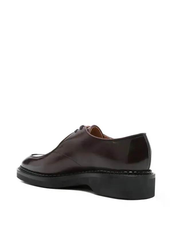 John Lobb Smith Leather Derby Shoes