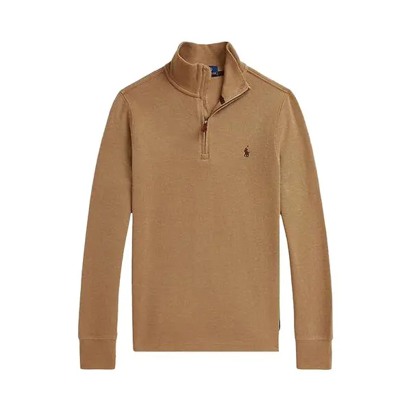 Polo Ralph Lauren Long Sleeve French Rib Half-zip Pullover