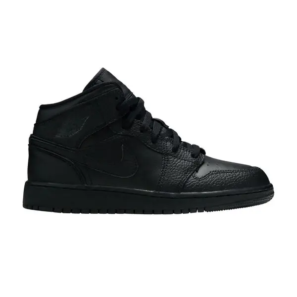 JORDAN 1 Mid Gs - Black
