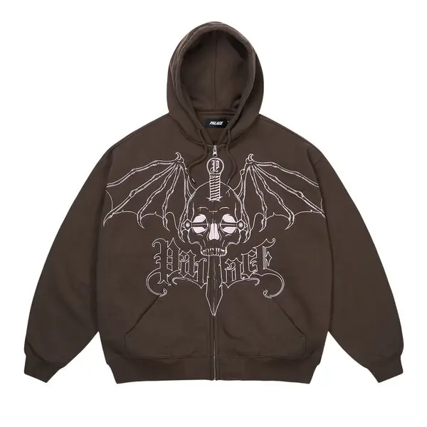 PALACE Wingspan Triple Stitch Hood 'fox - Brown