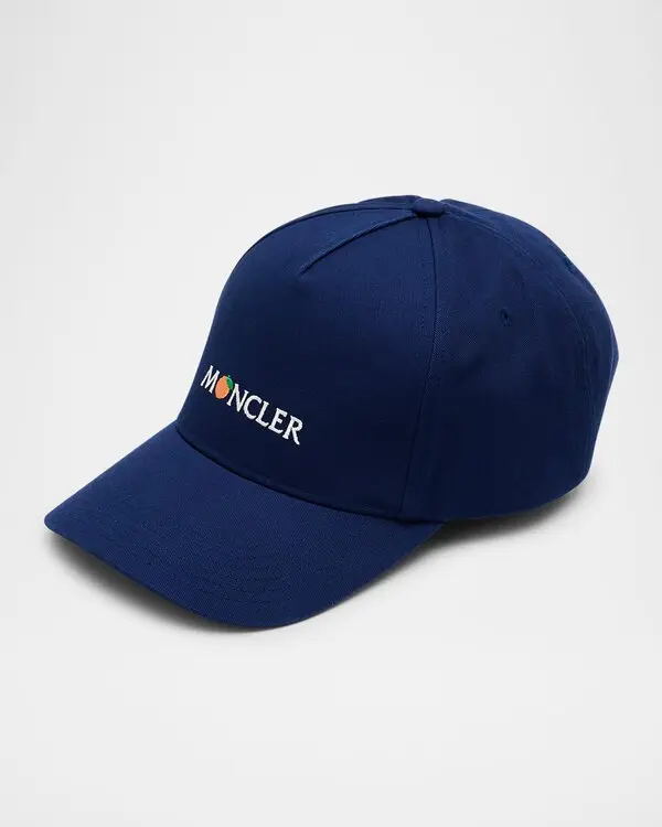 Moncler Embroidered Baseball Cap - Dark Blue