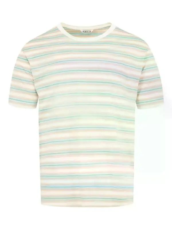 Auralee Striped T-shirt