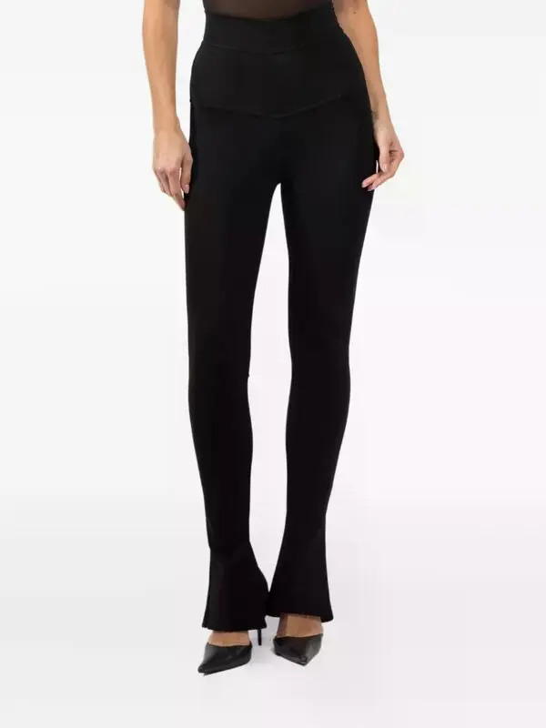Seafarer High-waisted Slim Leg Trousers