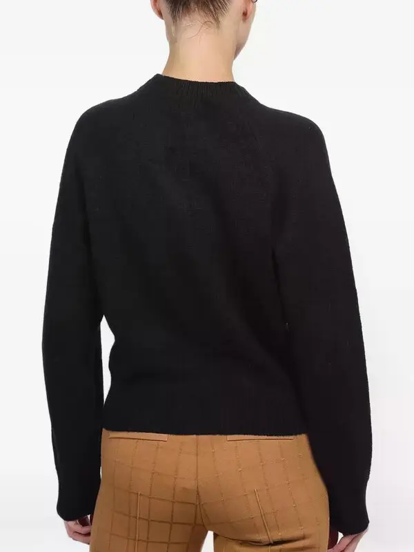 HIGH SPORT Ribbed-trim Sweater