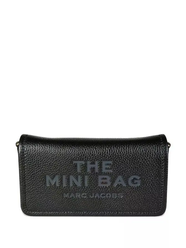 Marc Jacobs Mini Leather Crossbody Bag - Black