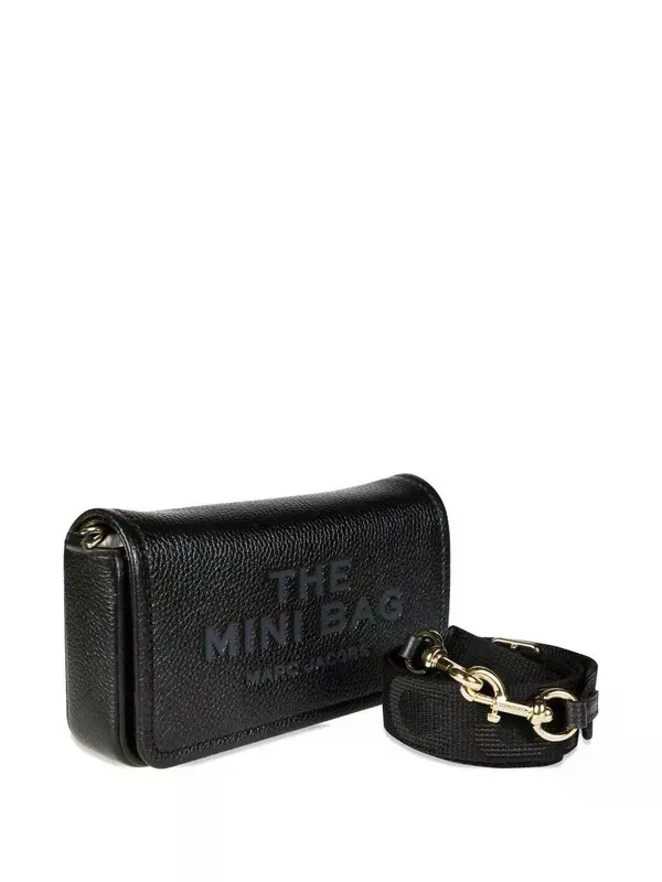 Marc Jacobs Mini Leather Crossbody Bag - Black