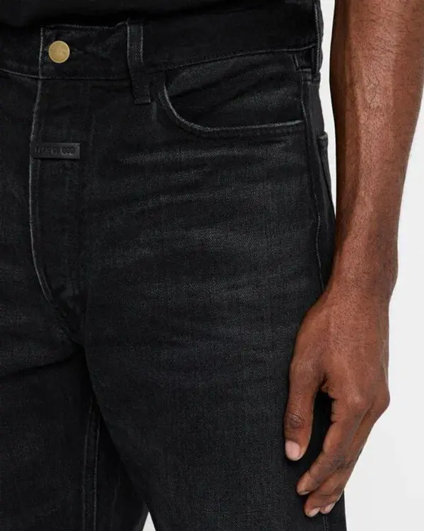 Fear Of God Classic Straight-leg Jeans - Black