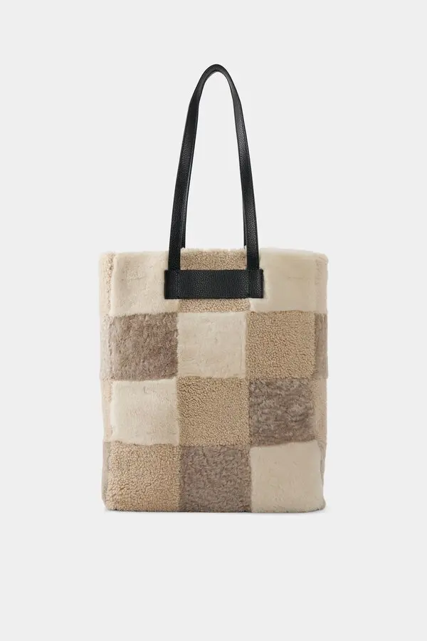Bogner Hochalp Alexandria Shearling Tote Bag