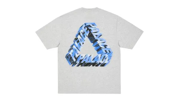 PALACE Polished P3 T-shirt - Grey Marl
