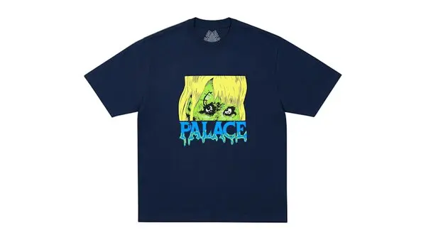 PALACE Ghoul T-shirt - Navy Blue