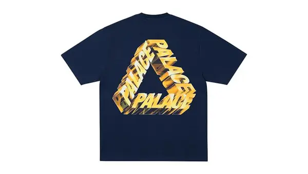 PALACE Polished P3 T-shirt - Navy Blue