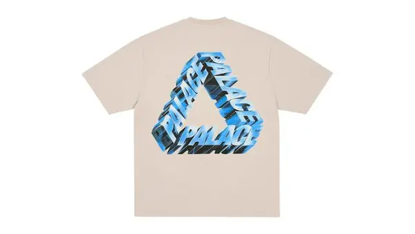 PALACE Polished P3 T-shirt - Stoney Grey