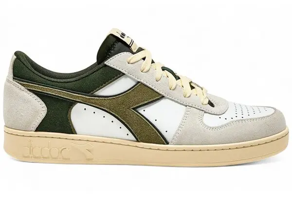 DIADORA Magic Basket Low Suede Leather Sneakers