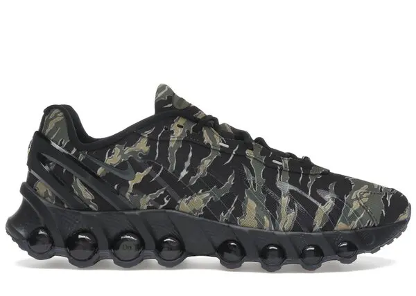 Nike Air Max Dn8 Premium Tiger Camo Sneakers - Medium Olive/flat Gold/black