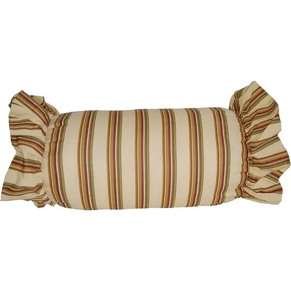C&F HOME Falling Leaves Neckroll Pillow - Beige