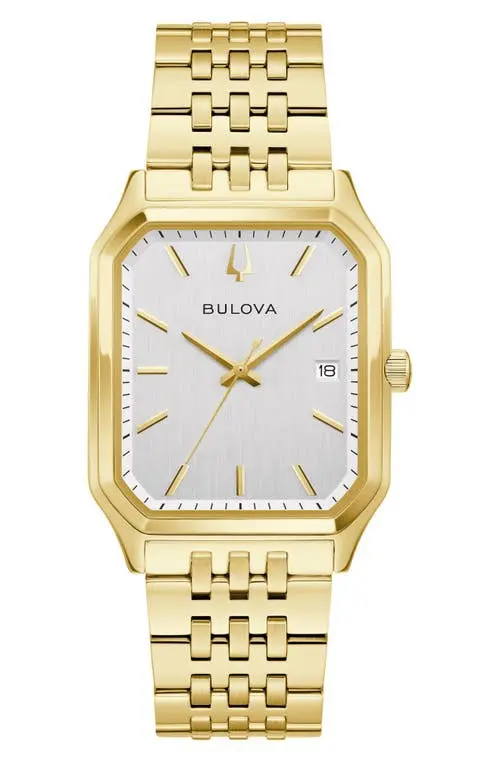 Bulova Tony Bennett Goldtone Bracelet Watch - Goldone