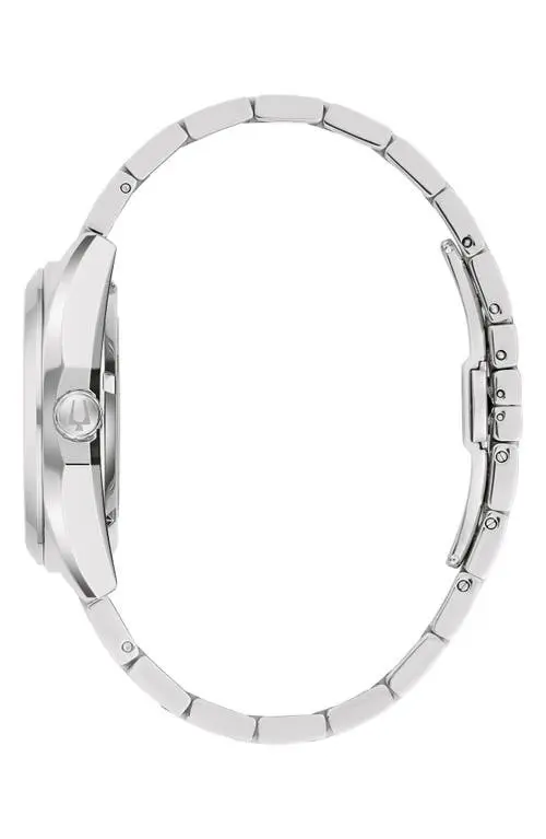 Bulova Surveyor Automatic Bracelet Watch - Silver-tone