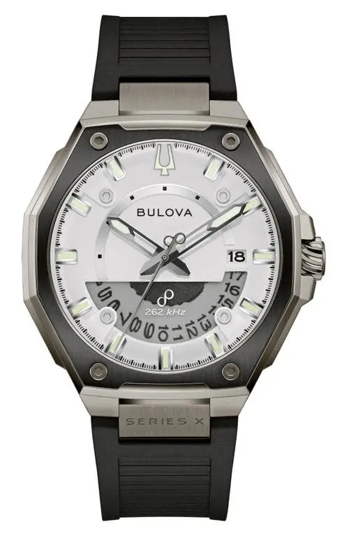 Bulova Series X Strap Watch - Black