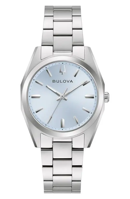 Bulova Surveyor Automatic Bracelet Watch - Silver-tone
