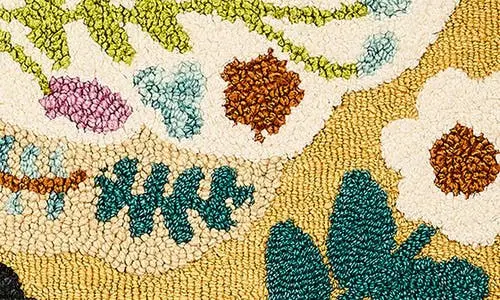 MACKENZIE-CHILDS Autumn Bee Rug