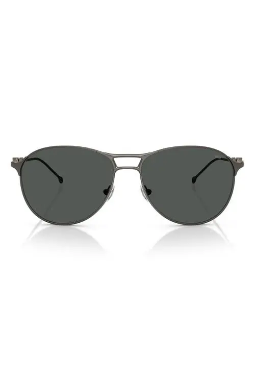 DIESEL® 58mm Phantos Sunglasses - Matte Gun Metal/dark Grey