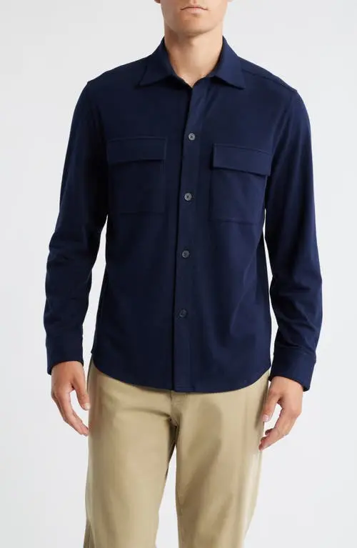 Scott Barber Scuba Knit Overshirt