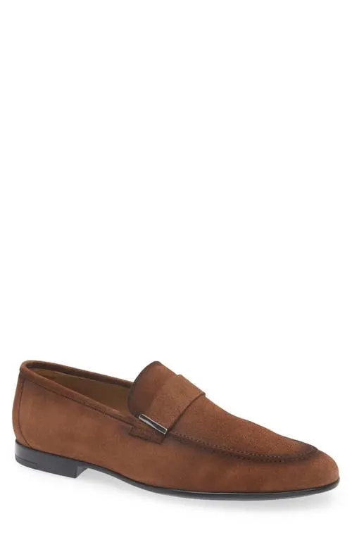 To Boot New York Blanton Suede Apron-toe Loafer