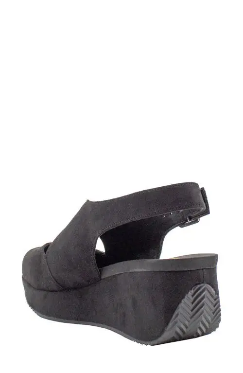 VOLATILE Aurora Platform Wedge Sandal - Black
