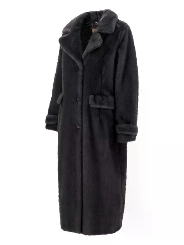 Herno Lapel-collar Single-breasted Coat