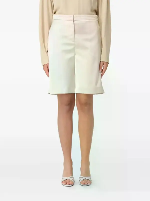 Patrizia Pepe Satin-effect Shorts