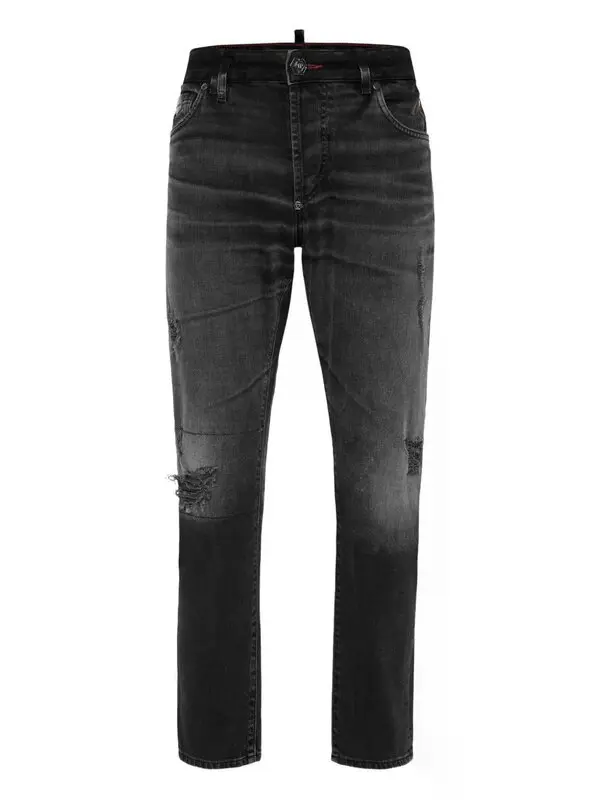 Philipp Plein Distressed Jeans
