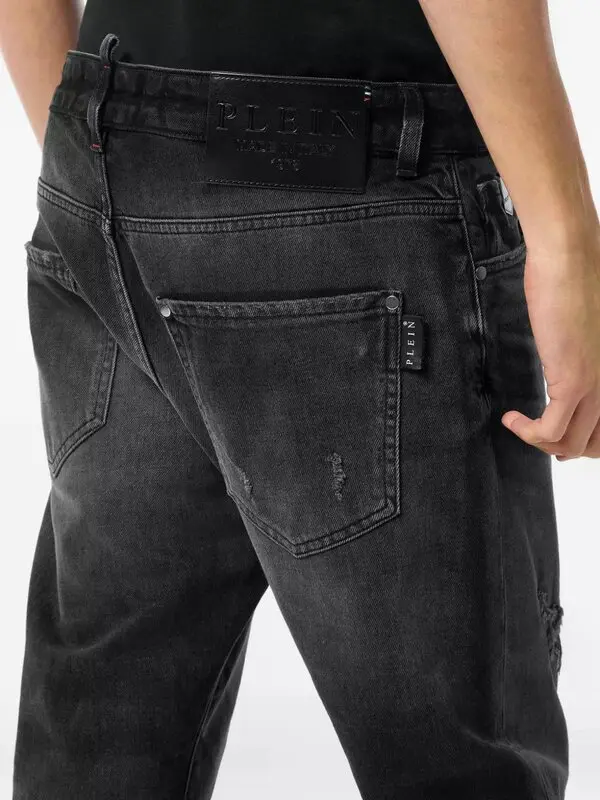 Philipp Plein Distressed Jeans