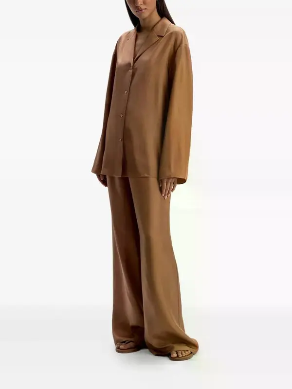 12 STOREEZ Button-down Silk Shirt