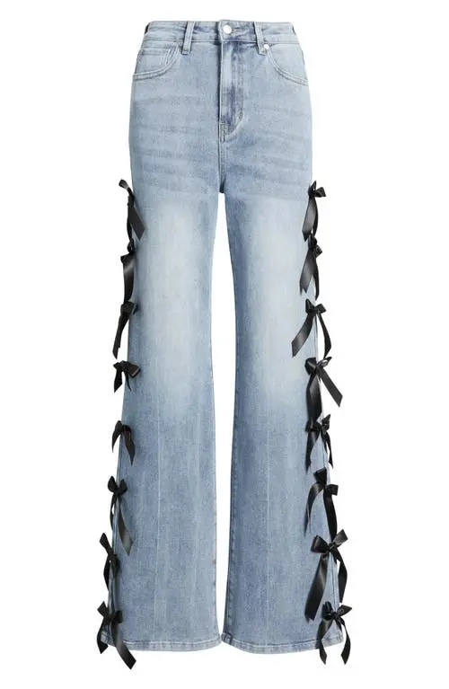 PTCL High-waist Wide-leg Jeans