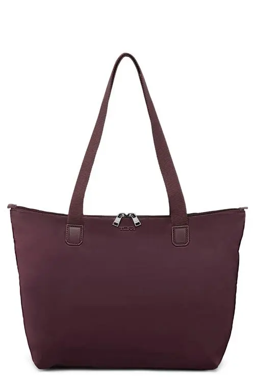 Tumi Voyageur Nylon Tote - Wine