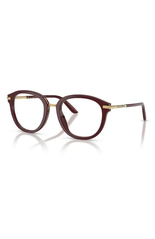 Dolce & Gabbana 53mm Phantos Optical Glasses
