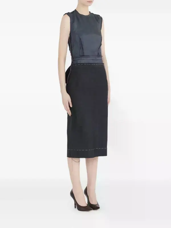 MAISON MARGIELA Panelled Pencil Dress