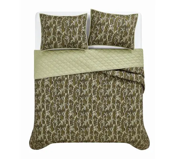 MOSSY OAK Bottom Land King Quilt Set