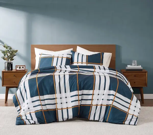 TRULY SOFT Henry Plaid 2 Piece Twin Xl Duvet Se T - One-color