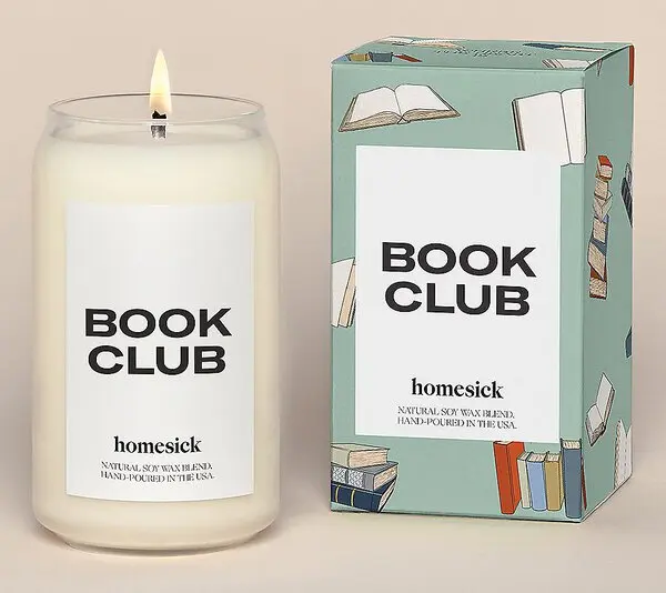 HOMESICK Book Club Candle - One-color