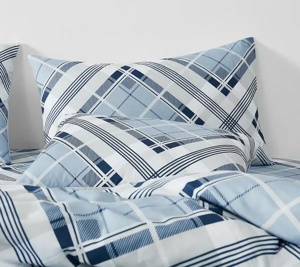 TRULY SOFT Lars Plaid 3 Piece Full/queen Duvet Set