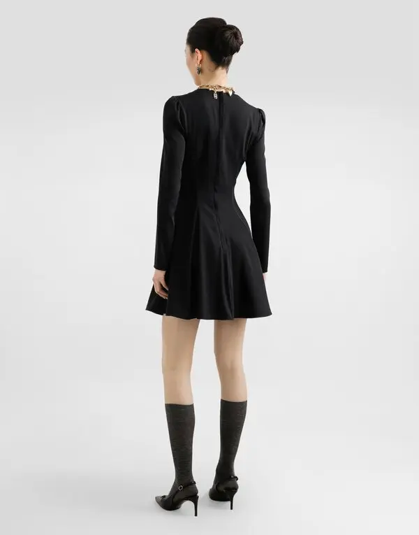 Dolce & Gabbana Godet Line Cady Dress