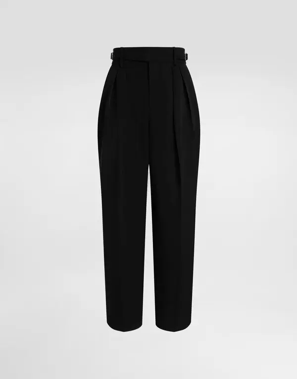 Dolce & Gabbana Wool Gabardine Trousers