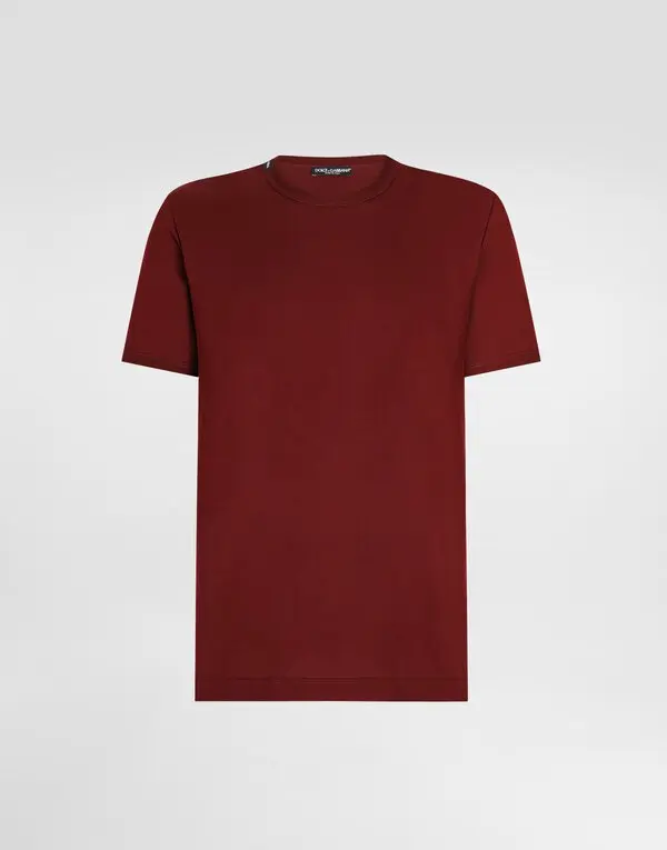 Dolce & Gabbana Cotton T-shirt - Bordeaux