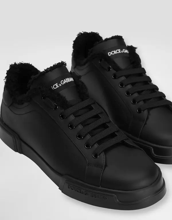 Dolce & Gabbana Portofino Light Sneakers - Black