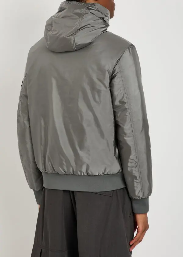 Moncler Poiliot Quilted Shell Jacket - Grey