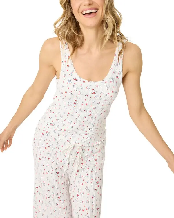 PJ Salvage La Rose Tank Pajama Set
