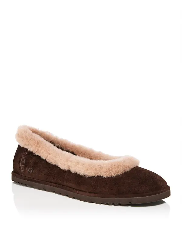 UGG Zora Ballet Flats - Dusted Cocoa