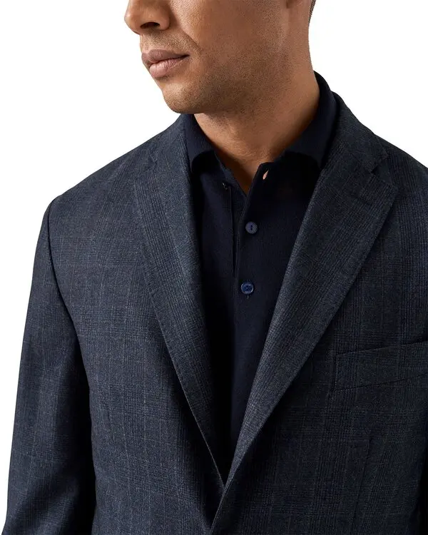Eton Relaxed Fit Soft Wool Jacket
